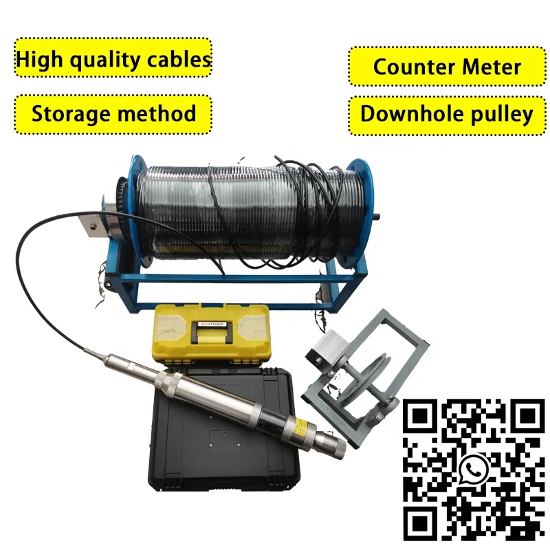 500M Borehole Inspection Camera - 360° Underwater Drilling Video