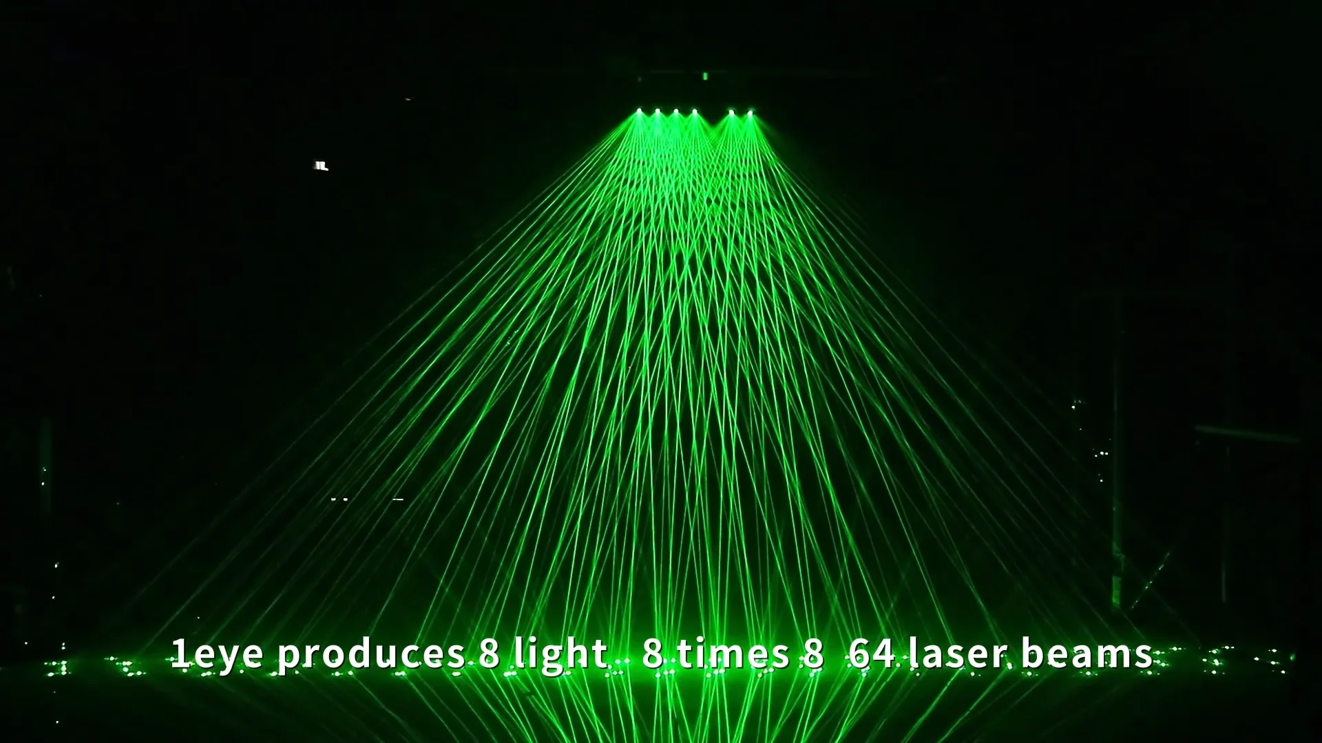 8 Eyes Green Laser Light For Night Club And Dj Disco 500mw*8pcs Dmx ...