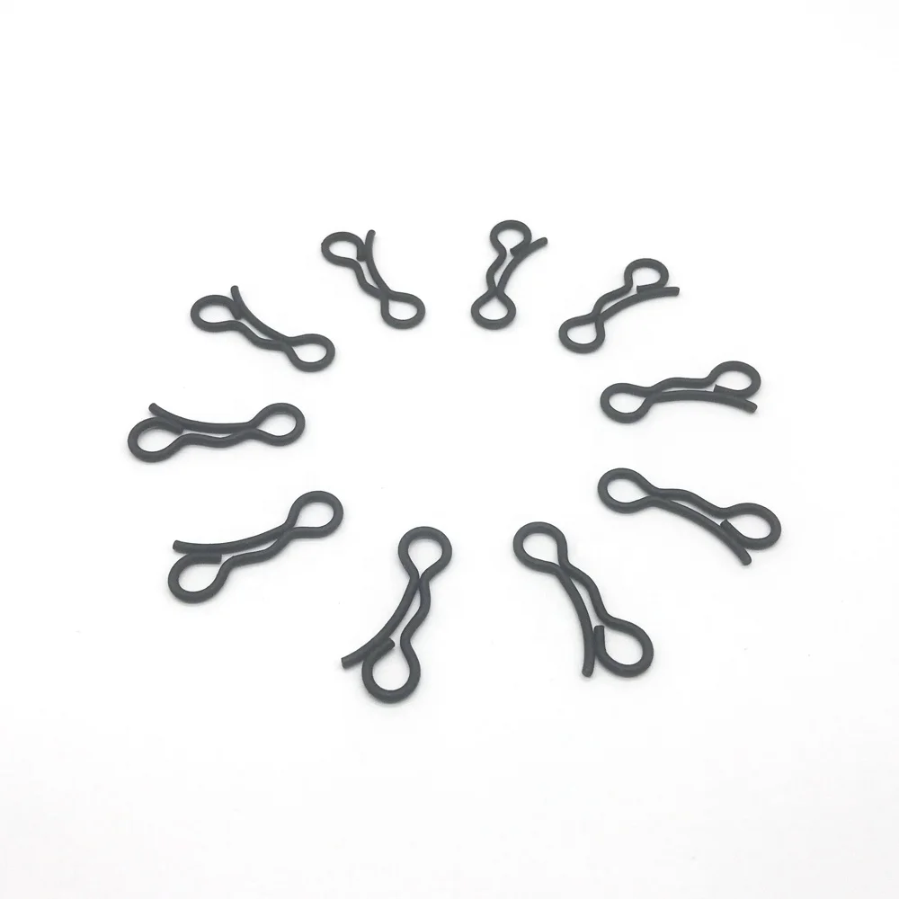 Custom Stainless Steel R Shape Push Button Spring Clips - Buy Custom ...