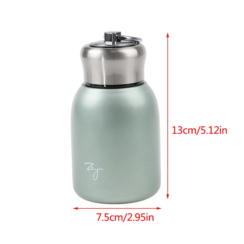 Stainless Steel Mini Potbelly Cup 10oz Creative Cute Thermos Portable ...