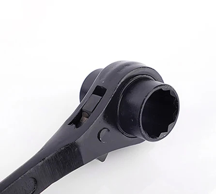 Hexagon Scaffold Ratchet Spanner - Durable Double Wrench