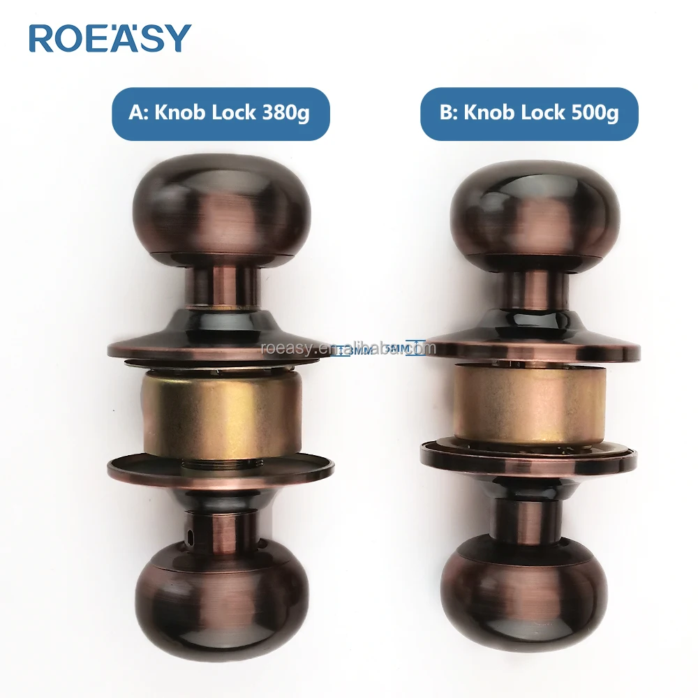 Roeasy Turkey Security Round Ball Door Locks for Aluminium