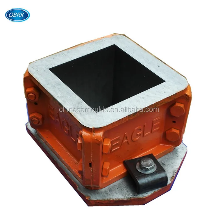 100mm Cast Iron Mould Concrete Specimens High Quality Cube Moulding ...