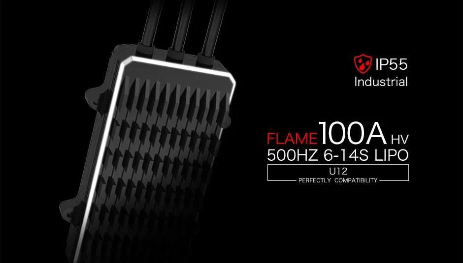 T-motor Flame 100a Hv 500hz 6-14s Lipo Esc Speed Controller For ...