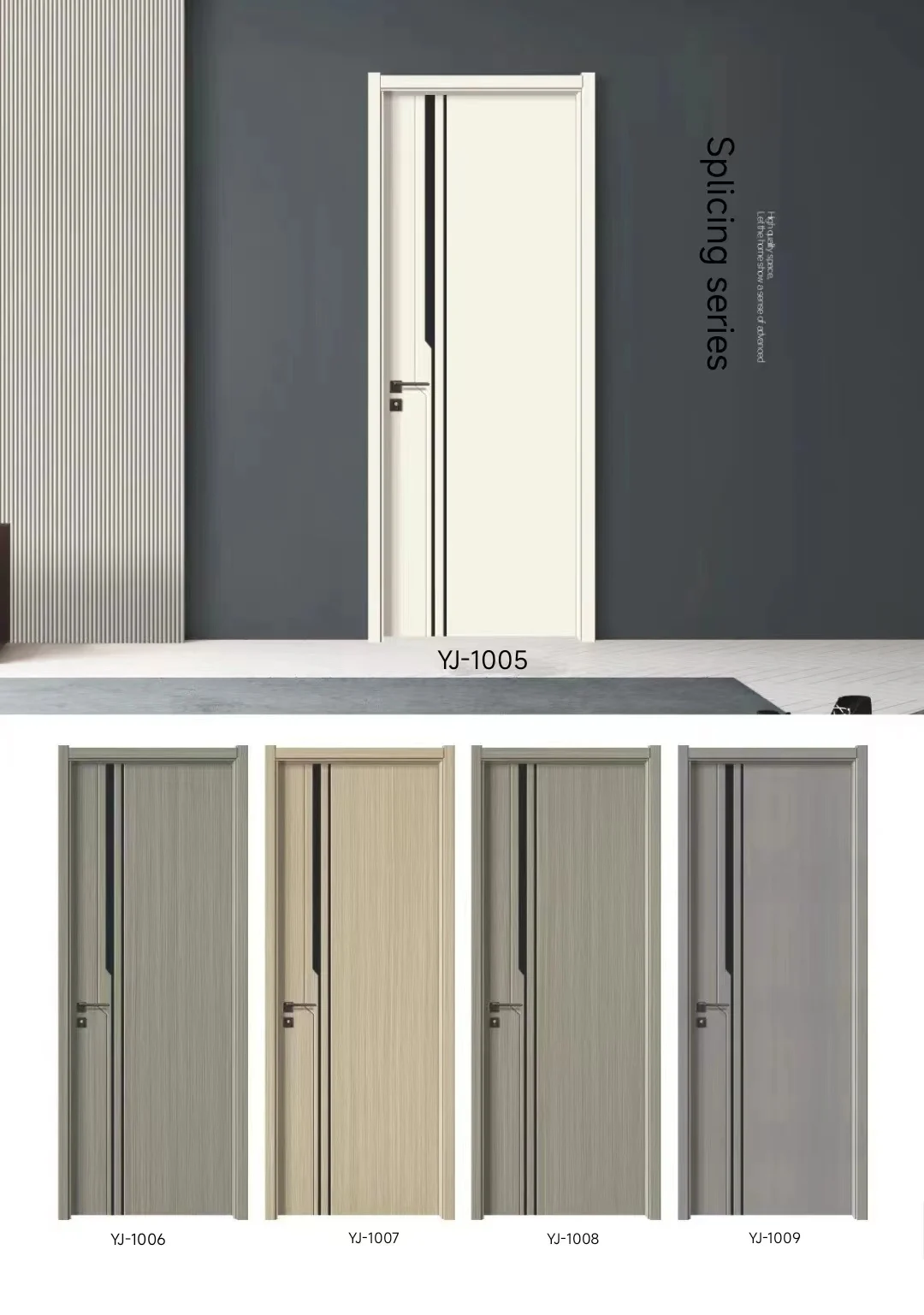 Acoustical Flush Wood Door For Hotels Guestroom Public Area Wood Door - Buy Simple Carving ...