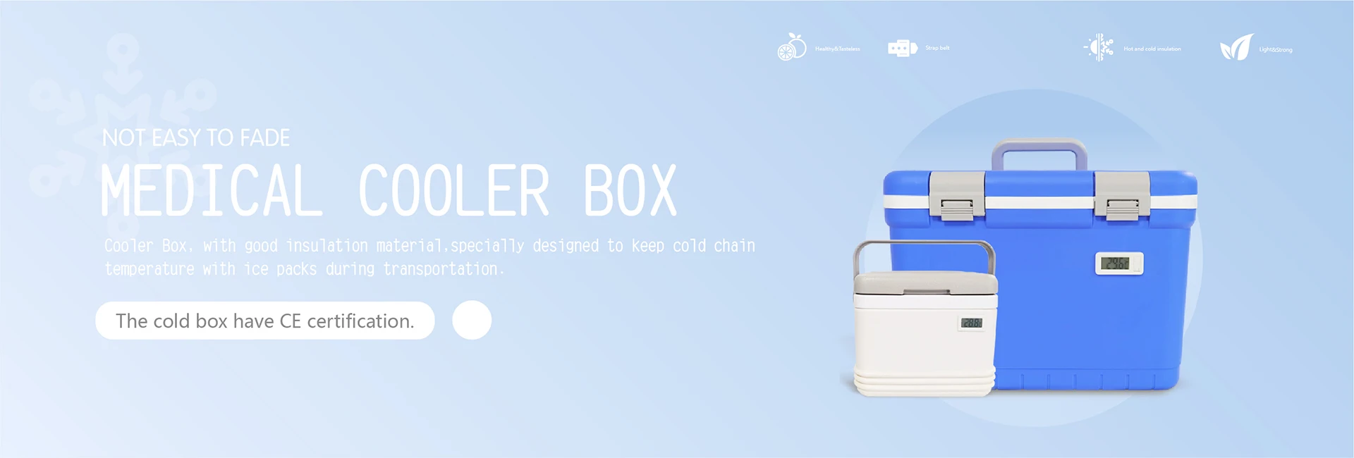 20L Vaccine Biomedical Insulation Cold Box - CANS Compatible