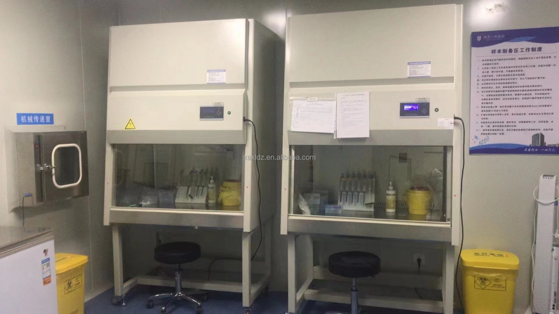 Laboratory Biological Safety Cabinet Class 2 Laminar Flow Biological ...