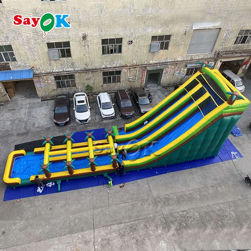 Custom Giant Water Slide For Adult,Commercial Grade Dry Or Wet ...
