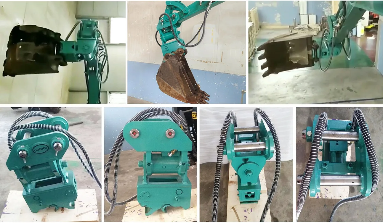 360 Degree Rotation Hydraulic Quick Coupler With Tilt Function Quick ...