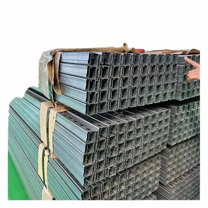 galvanized steel z channel c purlin cold formed c z steel channel steel ...