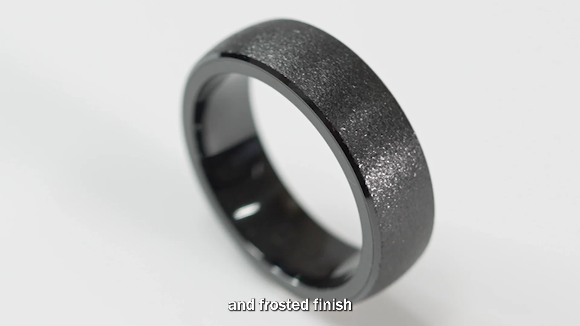 Waterproof Fashion NFC Smart Ring Black Ceramics Smart Finger Ring ...