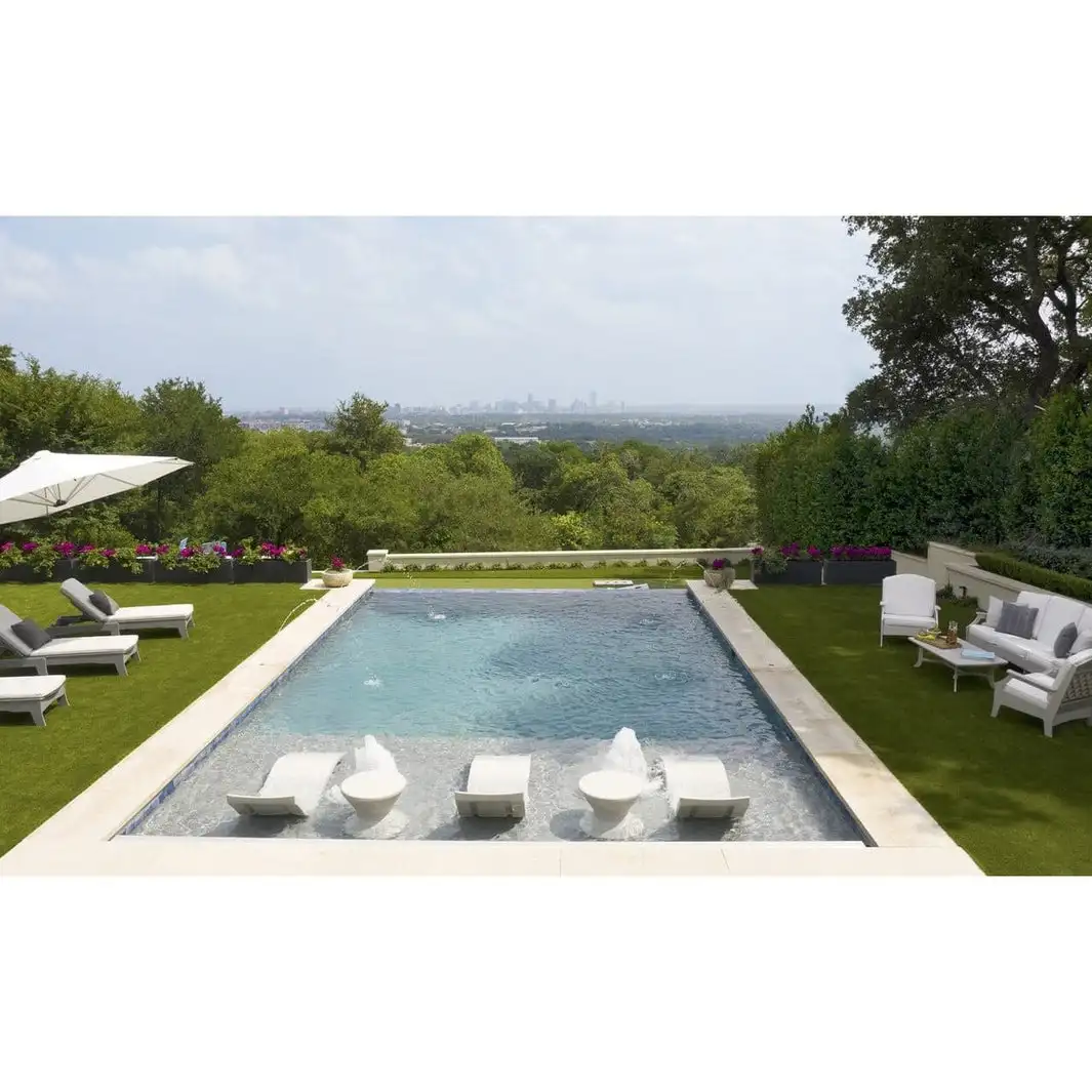 Outdoor Furniture Swimming Pool Side Table for Garden Villa Uv ...