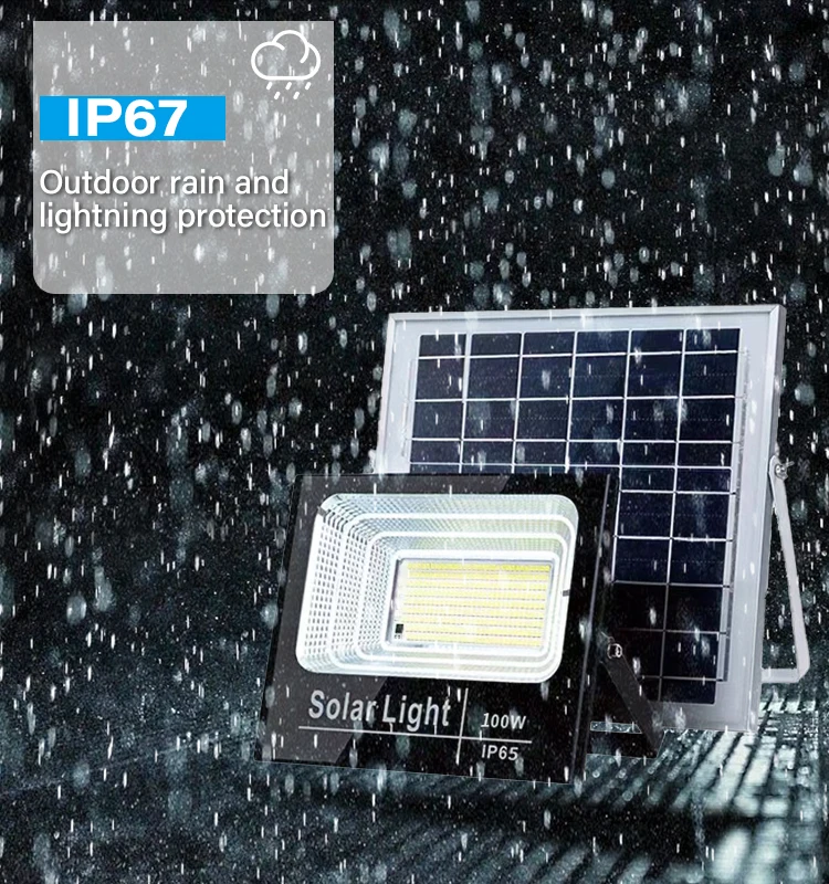 FY Solar Cob LED Flood Light - 10000lm, 50000hrs Lifespan