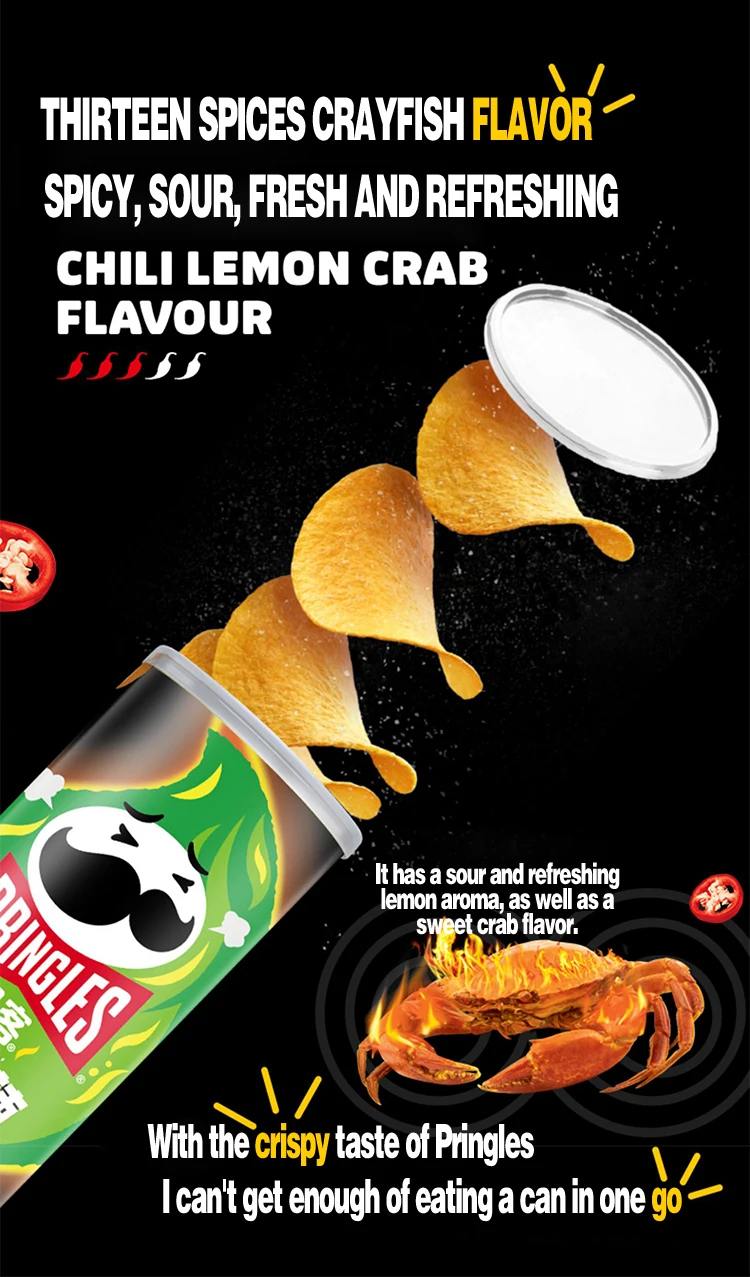 Pringles Potato Chips - Exotic Snack Wholesale Available