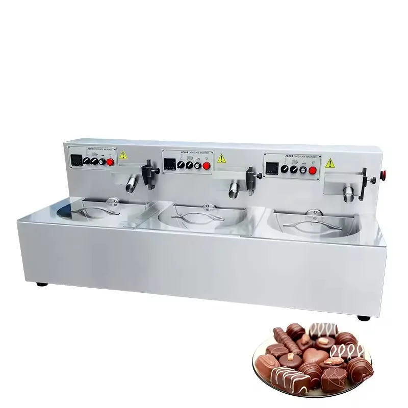 Mini Chocolate Tempering Machine - 5 Kg Mold Enrobing