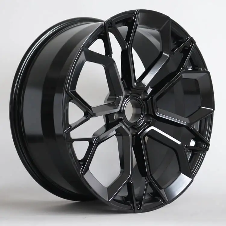 Black Staggered Rims Alloy Wheel 21 Inch 5x130 6x139.7 22 Inch Wheels ...