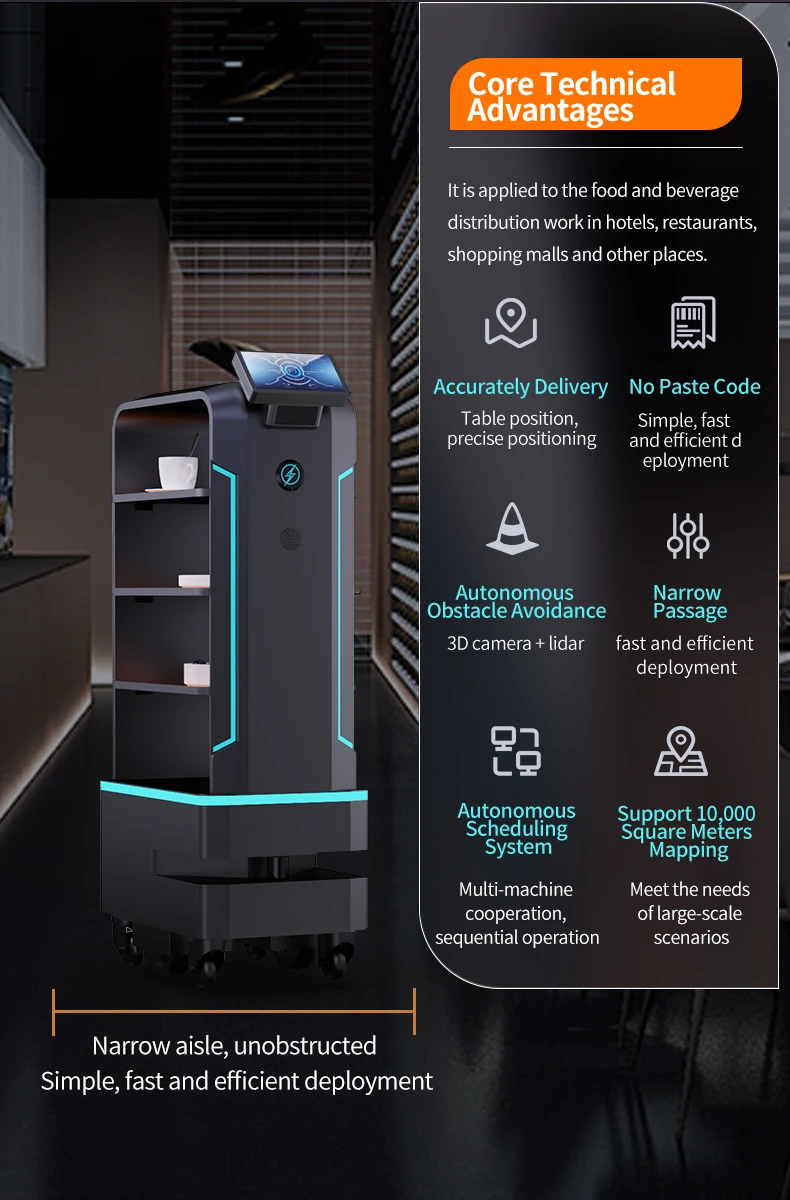 Reeman Flash Food Truck Robot - Autonomous Delivery Solutions