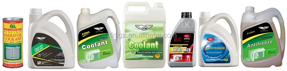Radiator Cleaner and Coolant - Ethylene Glycol Antifreeze