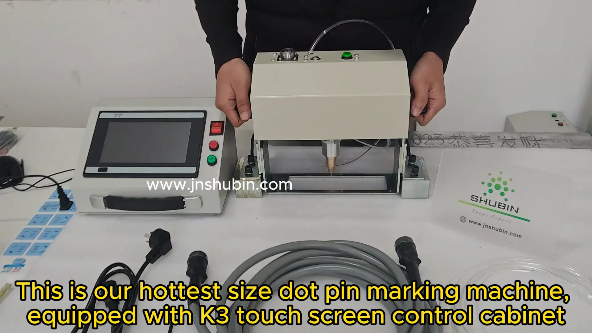 160*40mm Chassis Vin Number Marking Machine Dot Peen Portable Pneumatic Dot Peen Marking Machine ...