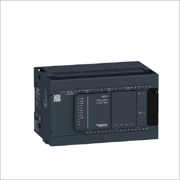 S-chneider Modicon M241 Micro PLC Logic Controller TM241C24U TM241C24T TM241C24R TM241CE24U ...