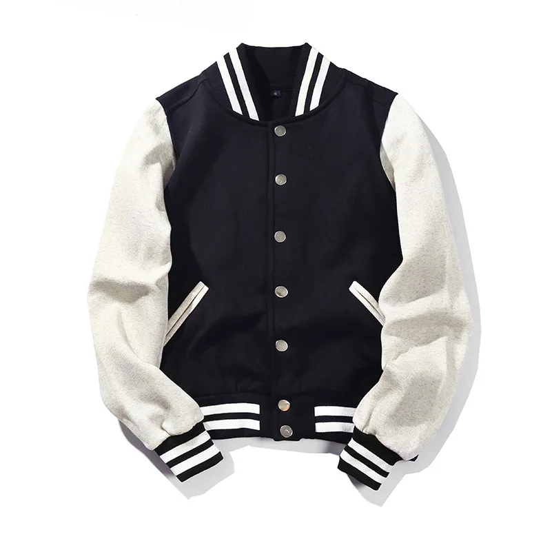 Custom Logo College Basketball Varsity Jacket - 100% Polyester