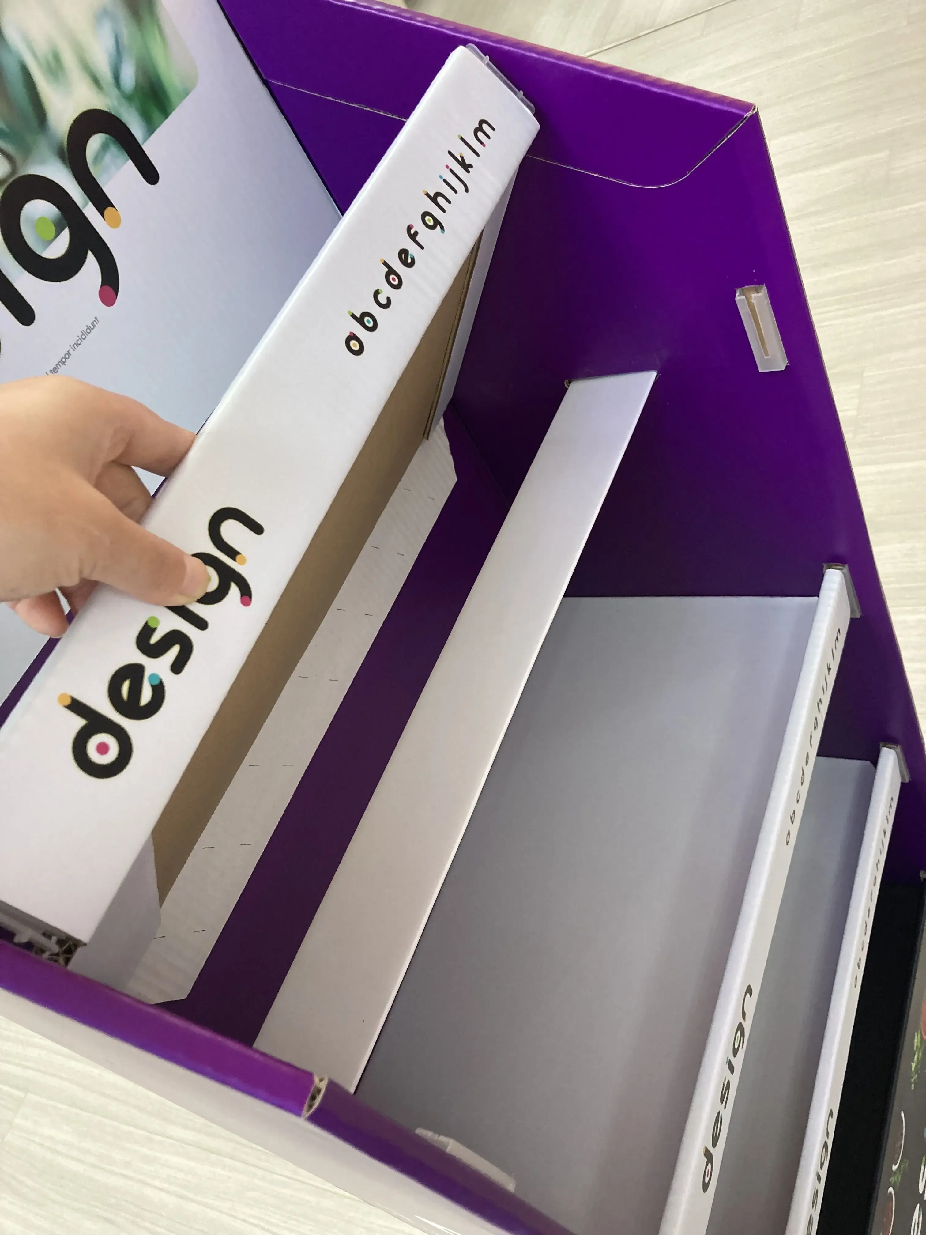 Cardboard Counter Top Pop Display - Promote Your Products