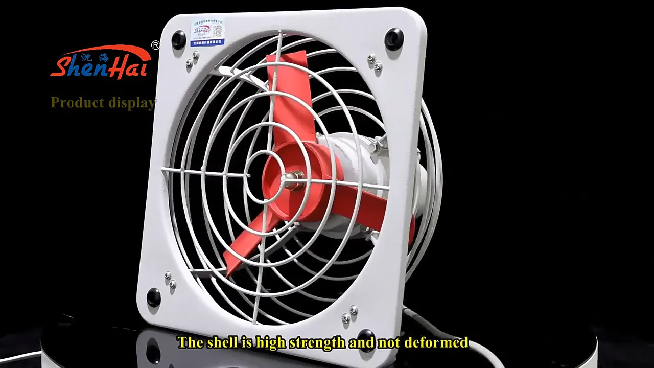 Industrial Explosion Proof Wall Mounted Fan - Buy Explosion Proof Fan ...