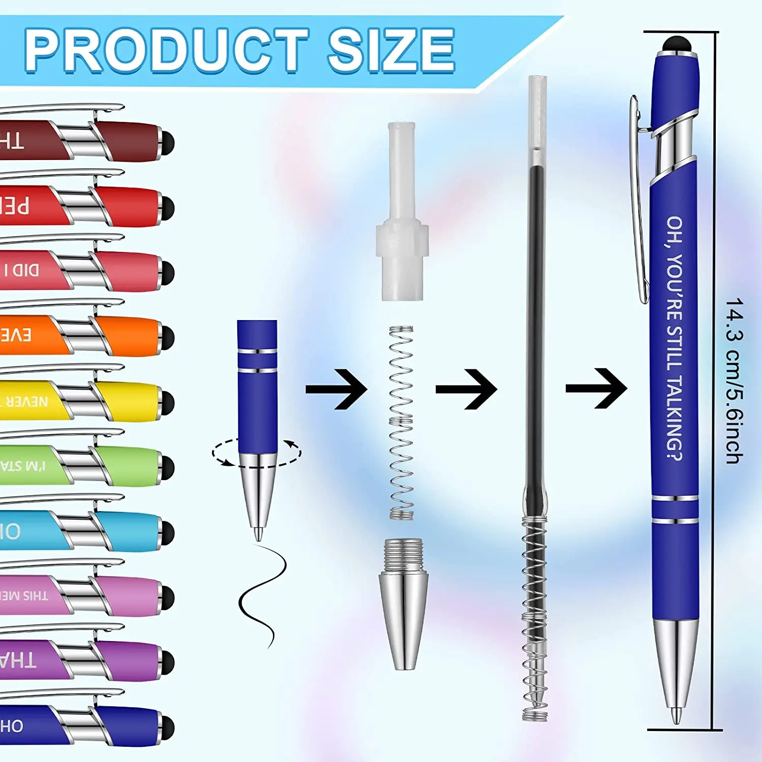 Wholesale Promotional Custom Printed Ball Point Pen Advertising ...
