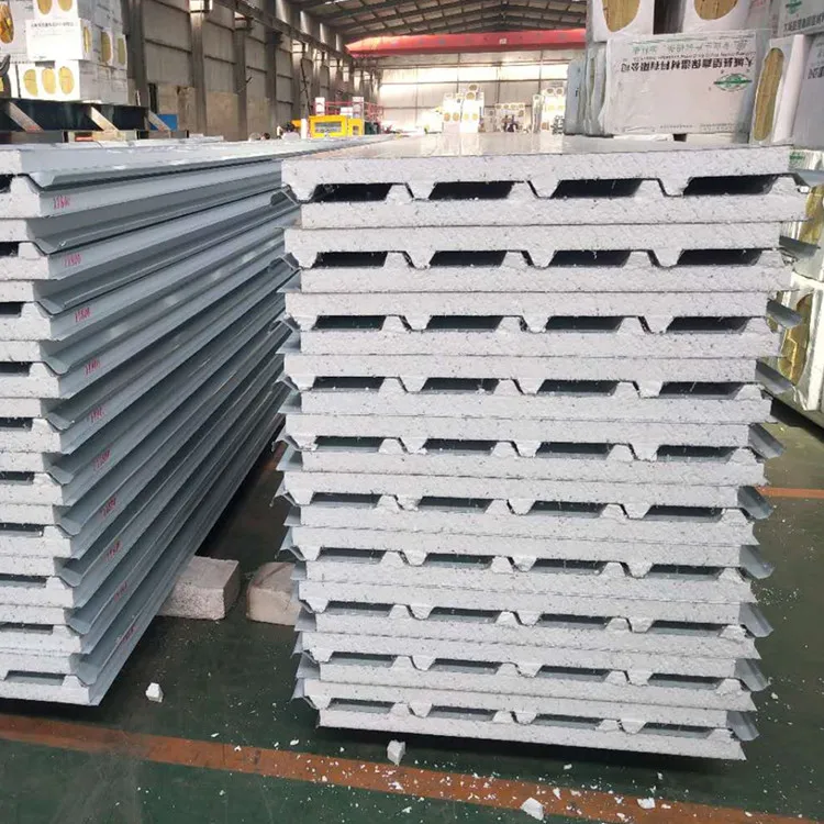 Panel Dinding Sandwich Busa Baja Polistiren Eps,Panel Atap Sandwich ...