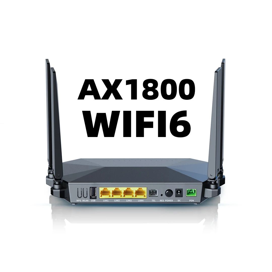 BT-G711AX Ax1800 4 Ge 1 Voip Usb Router Wifi6 Xpon Onu Gpon Ont Wifi 6