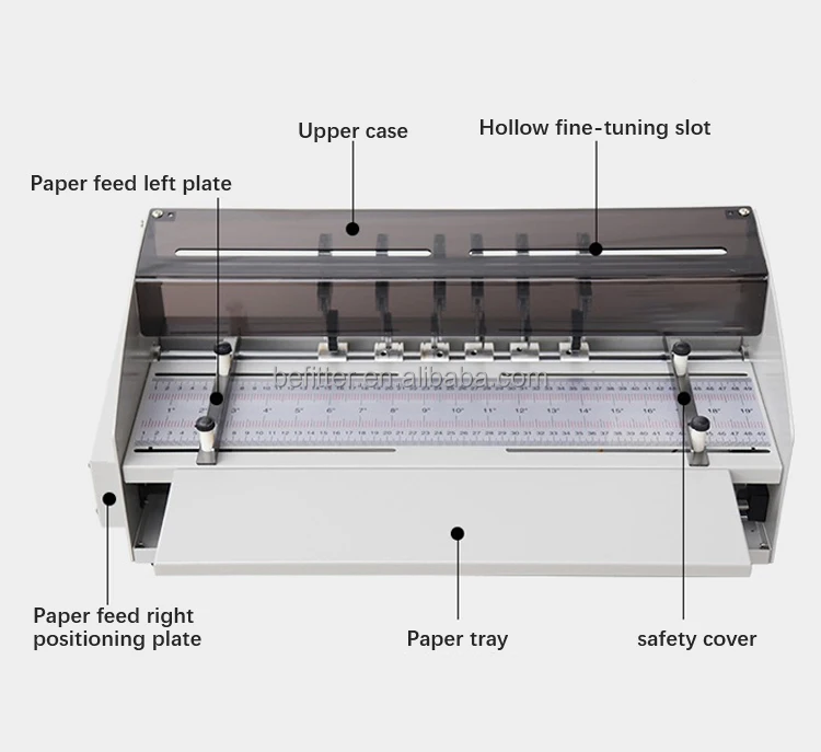Electric Manual A3 A4 460mm Paper Creasing Perforating Machine for Sale ...