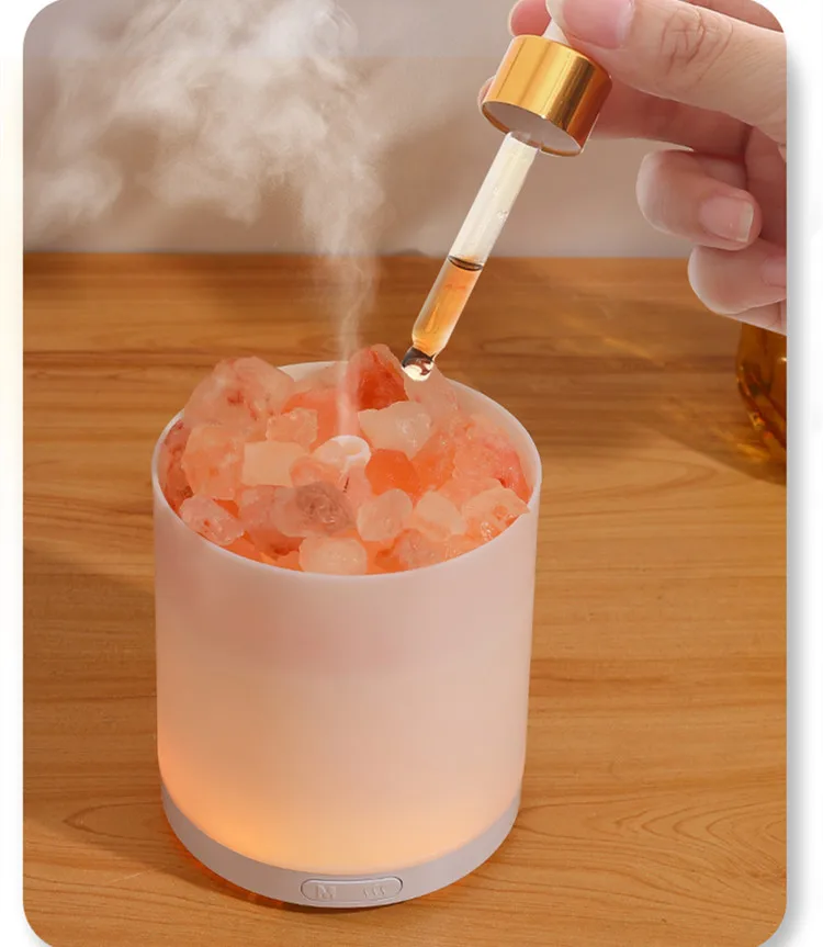 Himalayan Salt Lamp Diffusers Essential Oil Aromatherapy Mist ...