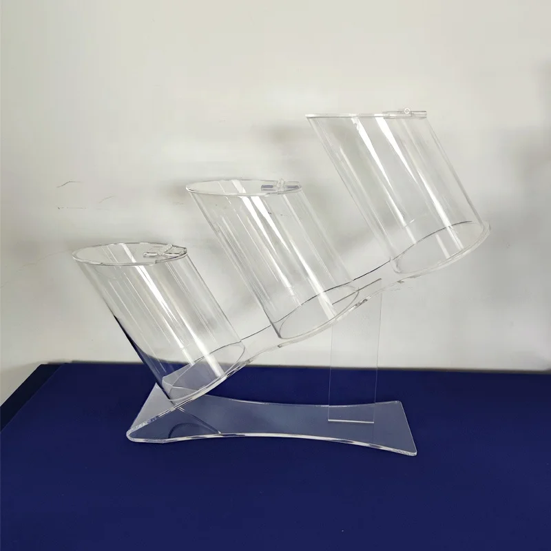 Upright Acrylic Food Bins - Versatile Candy Buffet Containers