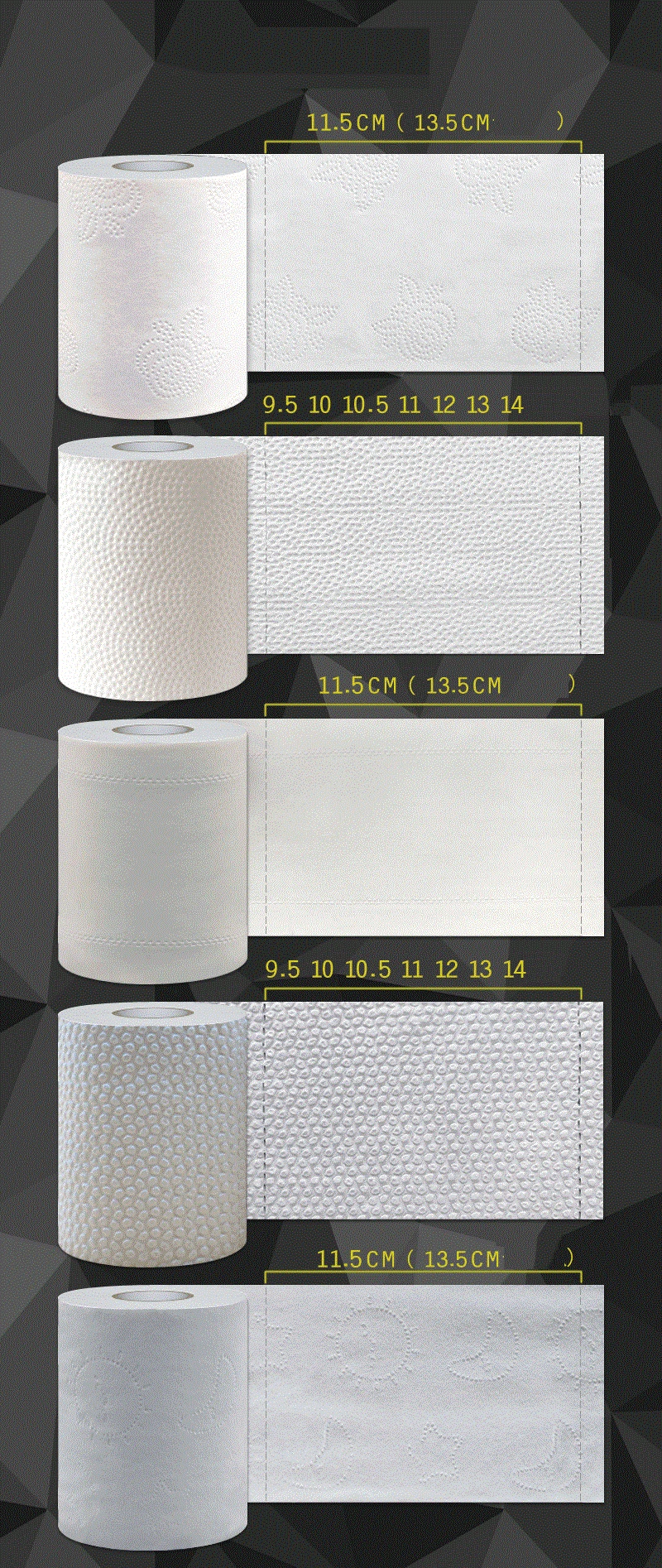 Customization Flexible Absorb Water Toilet Tissue Paper Roll Wholesale ...