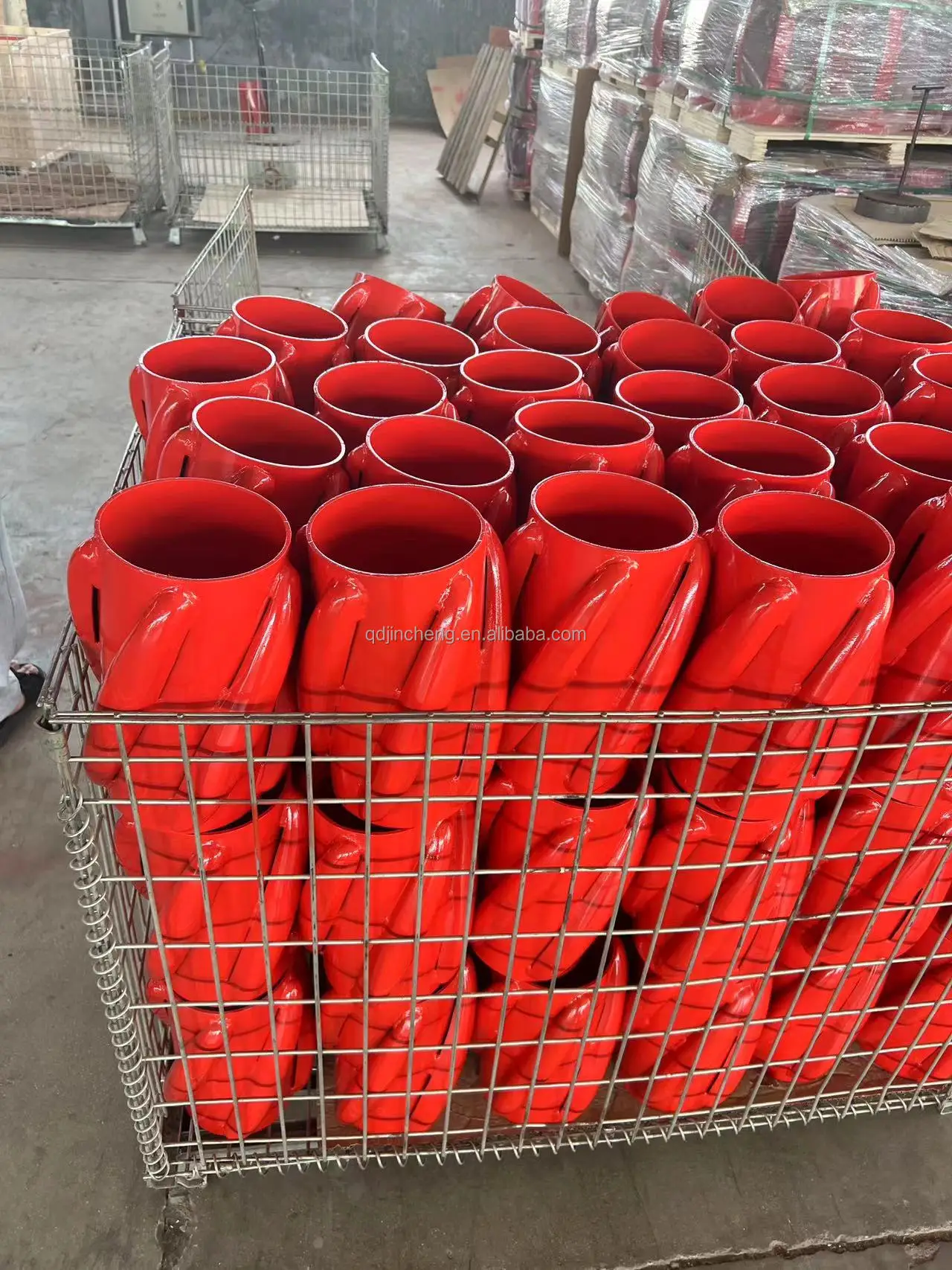 Api Cementing Process Casing Centralizer Articulated Bow Spring ...