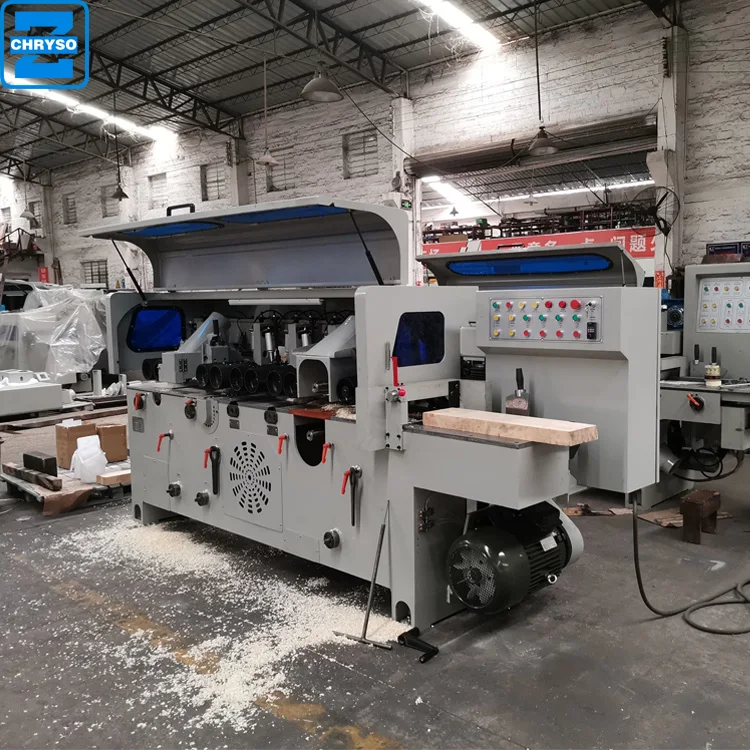 Small Bench Wood Planer Wood Lumber Four Side Wood Planer Saw Machine ...