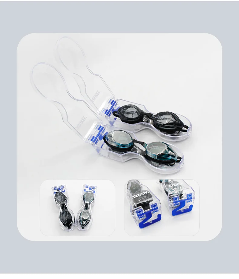 Aolikes Wholesale Customized Swimming Goggles Boxes for Adults