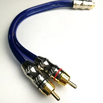 High Shielding Rca Connector Type Car Audio Video Cable With Grounding ...