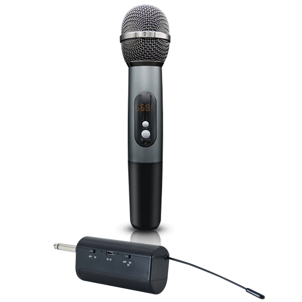 Professional UHF Wireless Microphone - Low Latency & Bluetooth