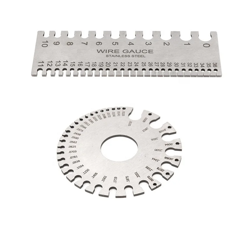 Stainless Steel Sheet Thickness Gauge Weld Inspection Ruler Welding ...