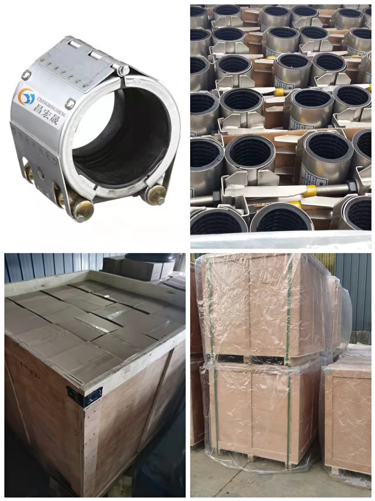 High Pressure Stainless Steel Water Pipe Leak Repair Clamp for Oil, Gas ...