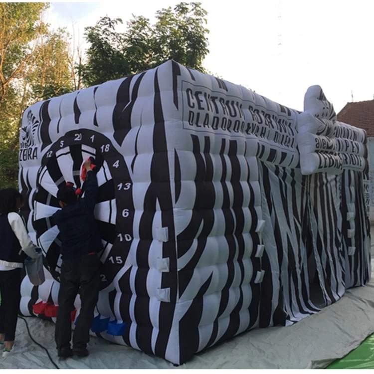 Customized Giant Inflatable Zebra Tent For Outdoor Advertising - Buy ...