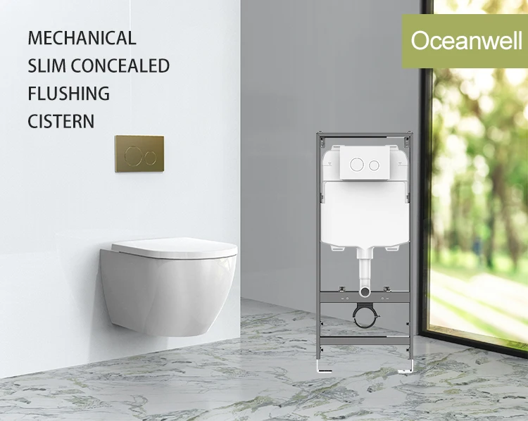 Good Quality Dual Flush Concealed Cistern for Wall Hung Toilets