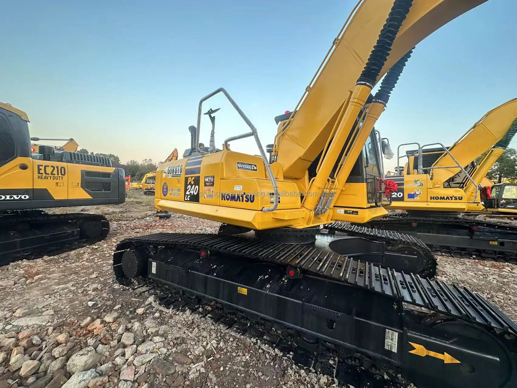 Hydraulic Excavator Used Original Japan Komatsu Pc240 Pc220 Crawler ...