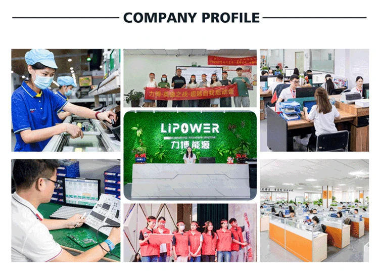 Lipower Hybrid Grid 5kwh 10kwh 100ah 200ah All In One Solar Lifepo4 ...