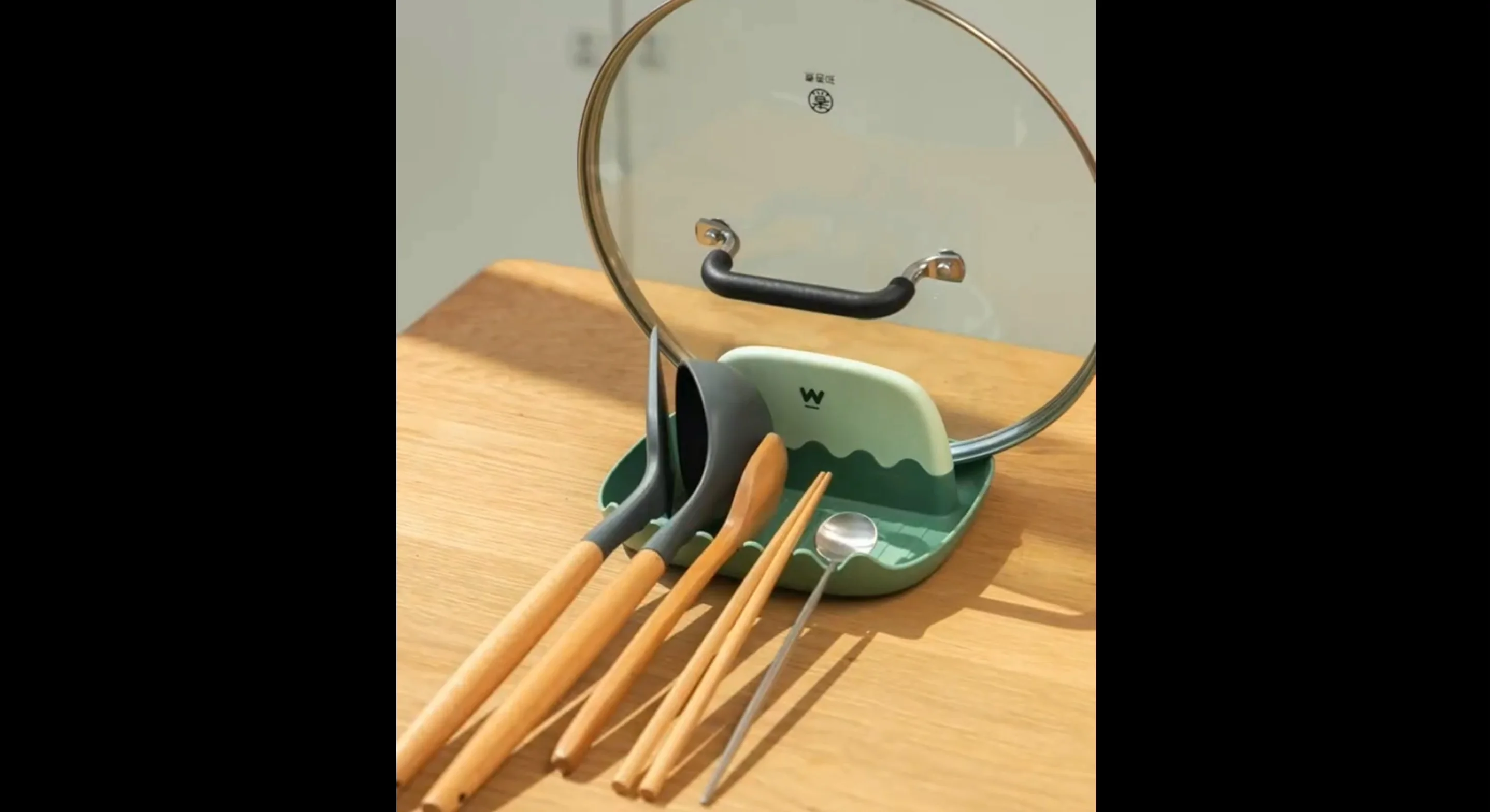 Soowo Rest Storage Organizer Spatula Spoon Shovel Holder Plastic ...