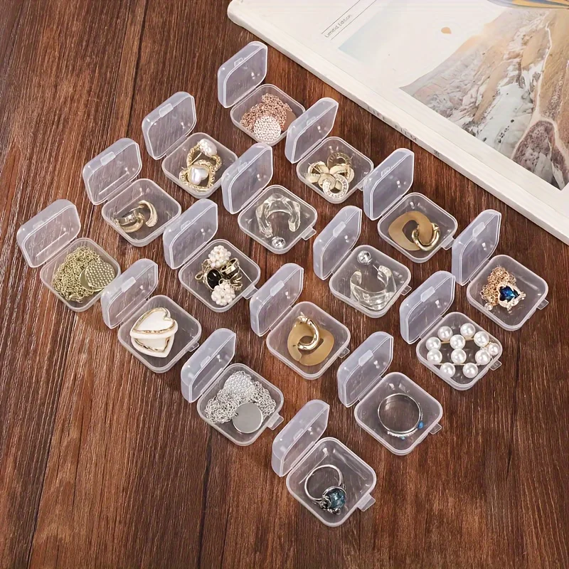 Niseven Wholesale Necklaces Bead Storage Containers Small Square Box ...