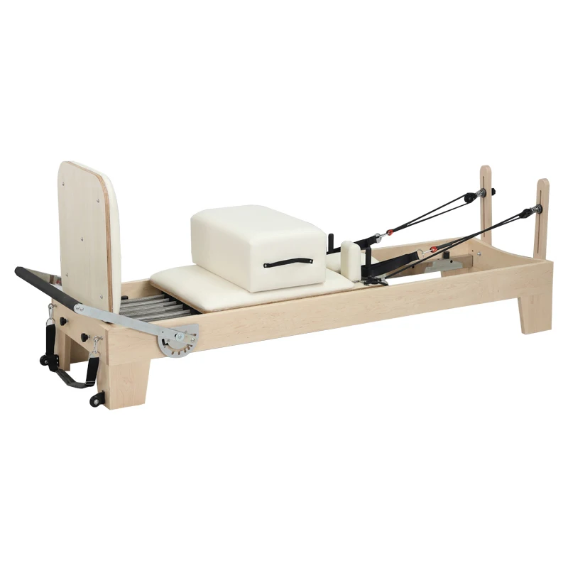 Supro Maple Wood Pilates Reformer Oak Pilates Core Bed pilates reformer bed