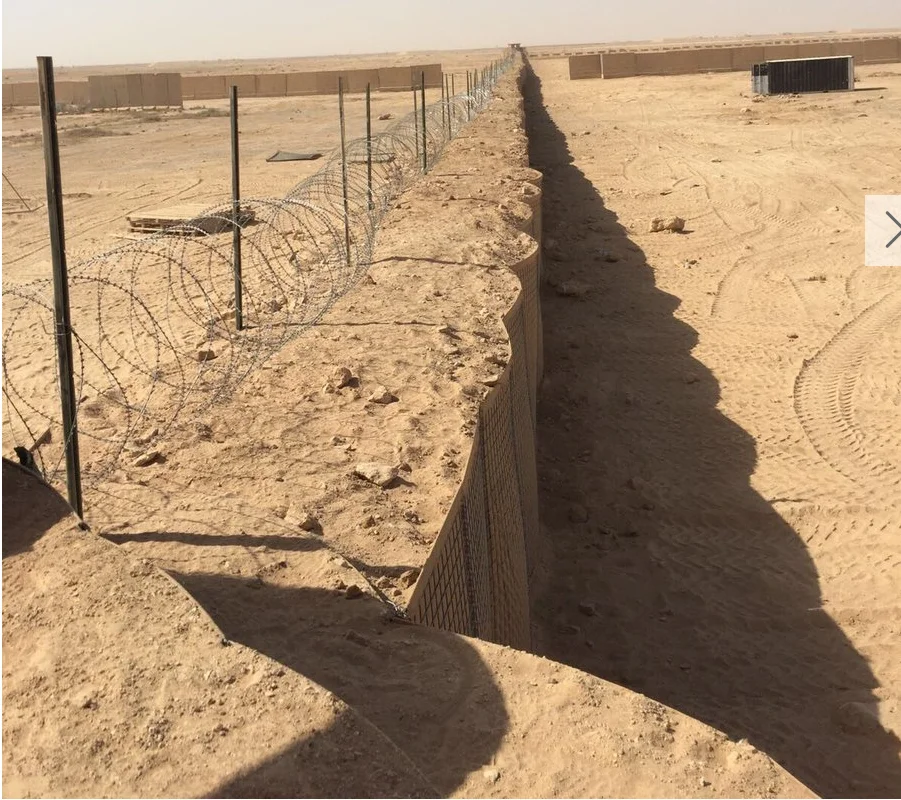 Heavy Galvanized Defense Barrier Bastion Sand Wall Function in USA ...