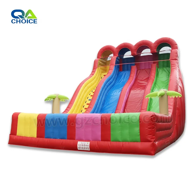 Alibaba.com: Cheap Inflatable Slip Slide Triple Water Slide with ...